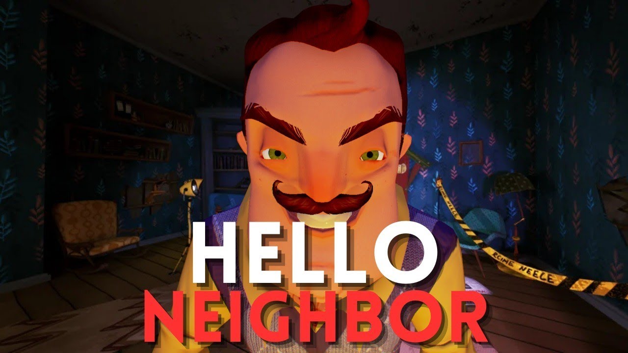 Hello Neighbor | We're entering the neighbor's house - YouTube
