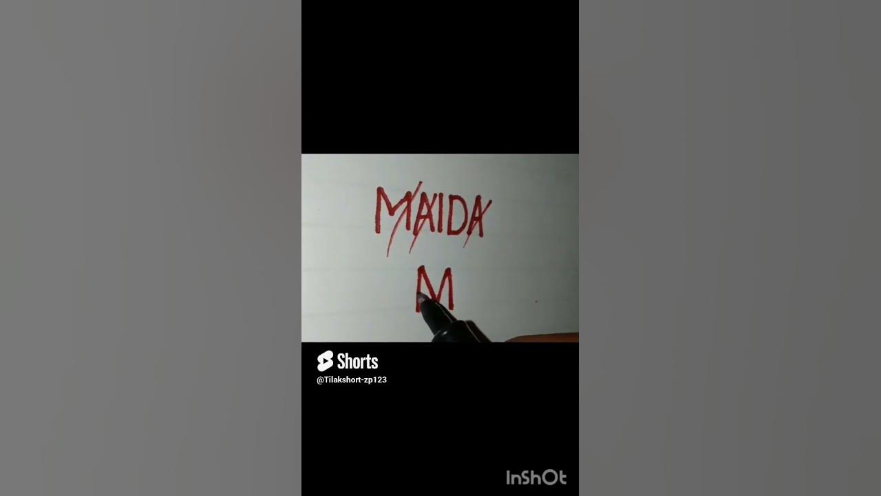 Maida Name Logo Short Video Short Name Logo YouTube maida-name-logo-short-video-short-name-logo-youtube