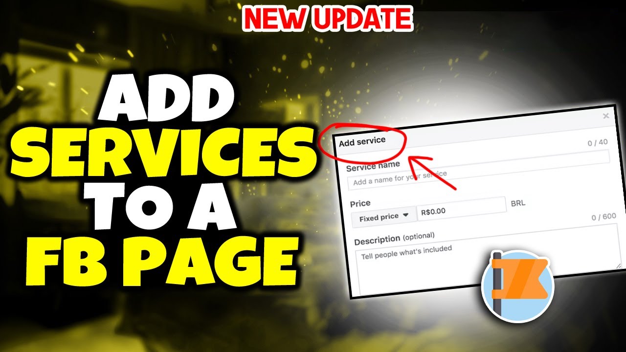 How To Add Services To A Facebook Page - Full Guide - YouTube