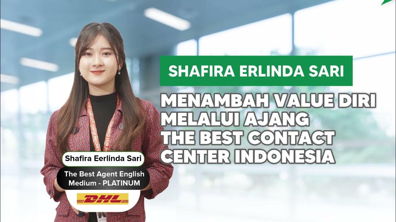 Shafira Erlinda Sari, Peraih The Best Agent English (M) - Menambah Value Diri Melalui Ajang ...