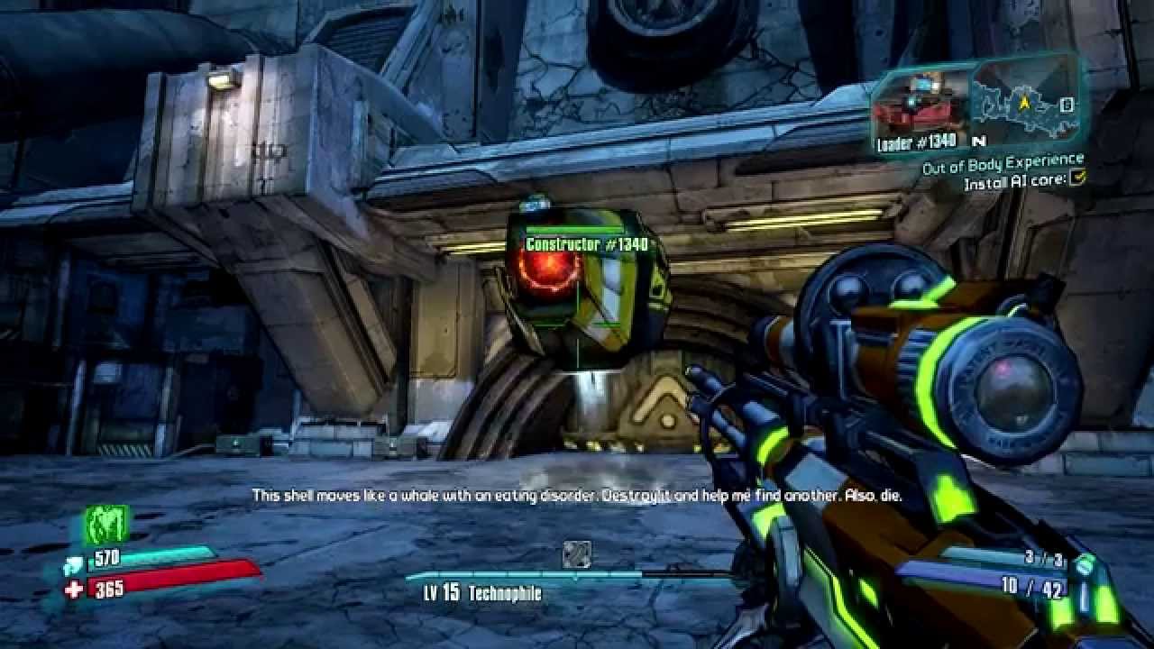 Why Borderlands 2 is Awesome - Loader #1340, The Murdering Robot - YouTube