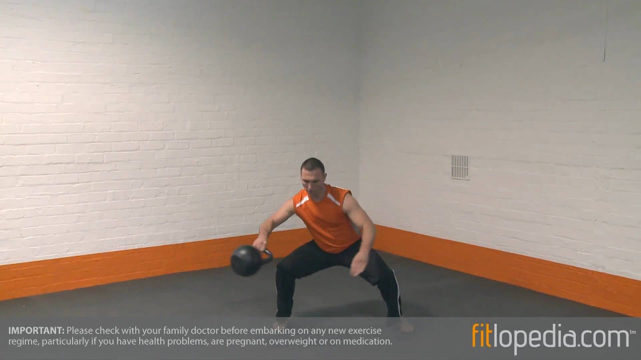 Unilateral Kettlebell Squat Leg Circles (Hard Style) - YouTube