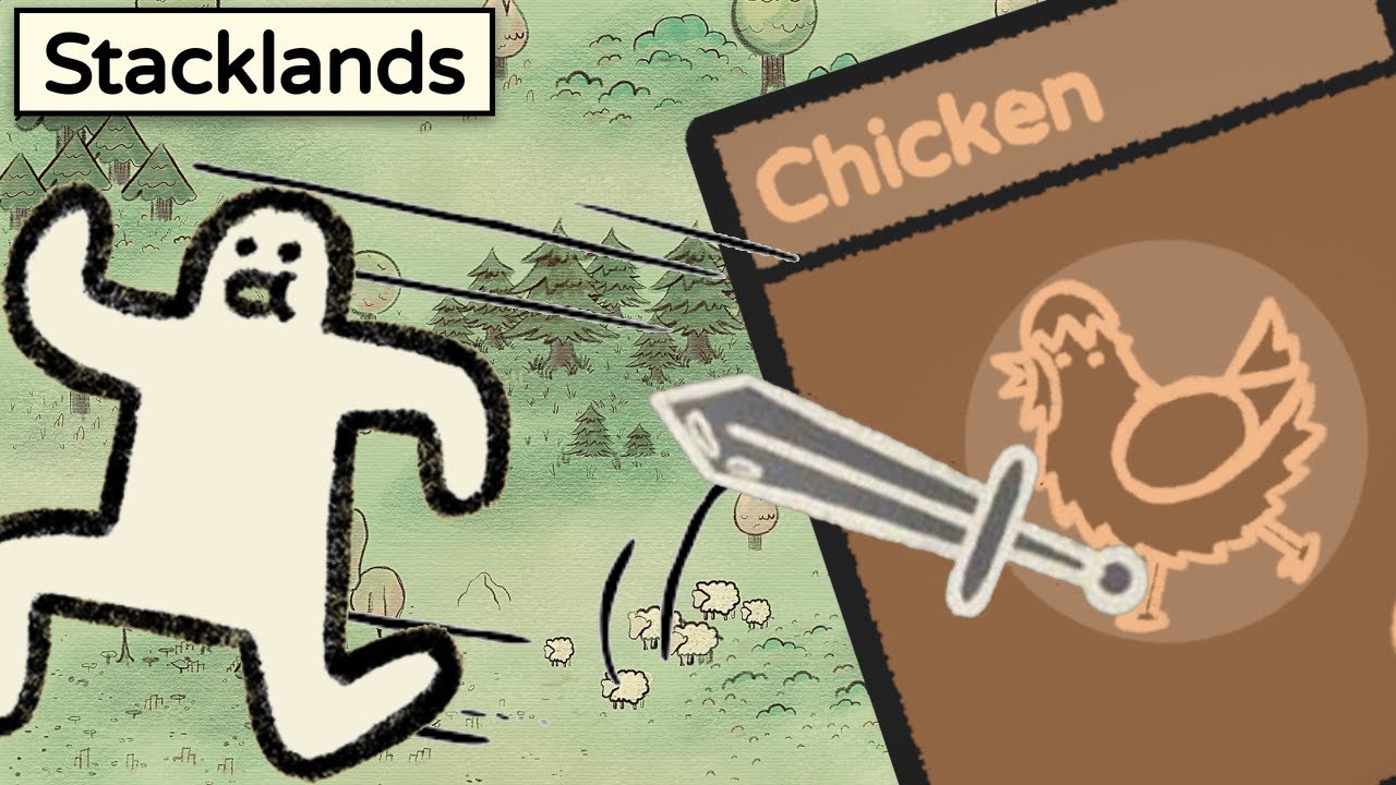 Nearly LOST it all to a CHICKEN!!! (Stacklands) - YouTube