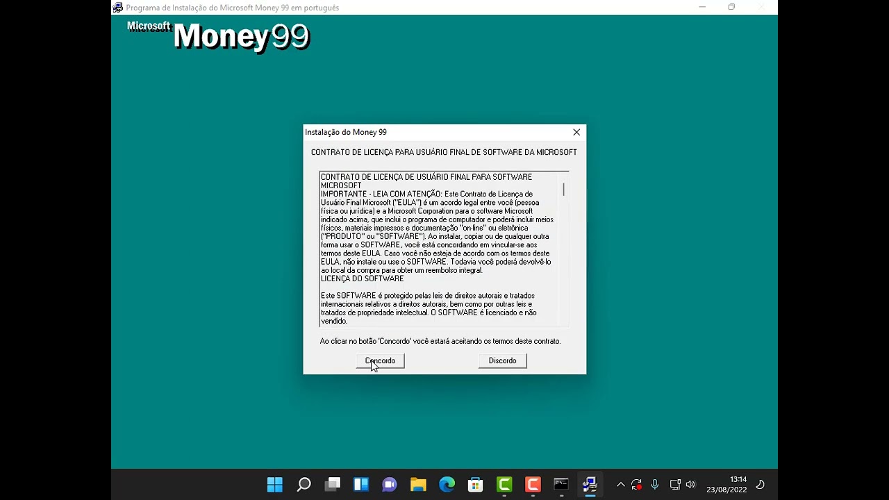 Instalaçao Money 99 Windows 11 64 Bits - YouTube