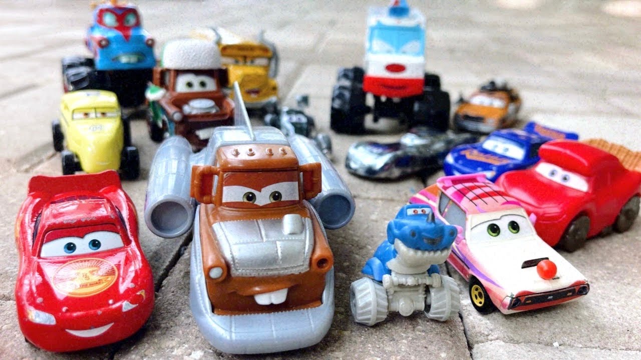 1 HR Loop of PIXAR CARS lineups & clips | Cars on the Road, Thunder ...