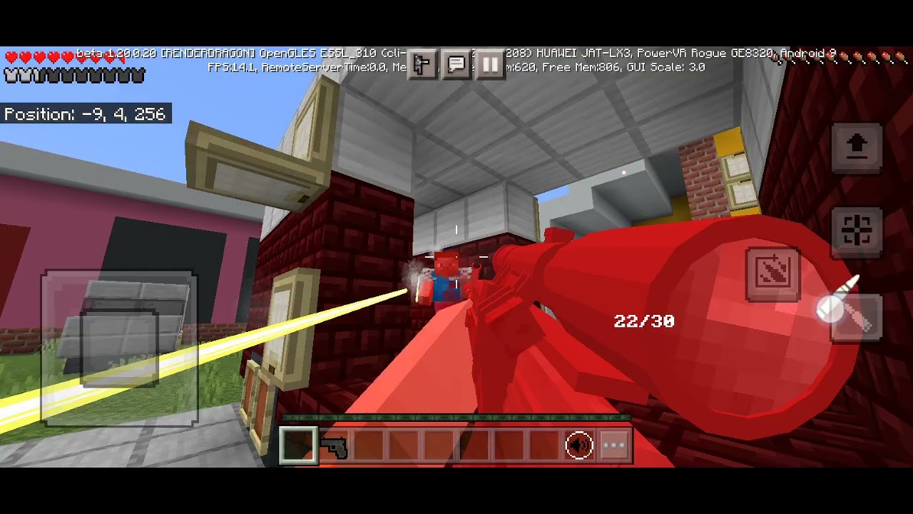 AK 103 vs MP5 | Minecraft pe | Reze modern military - YouTube