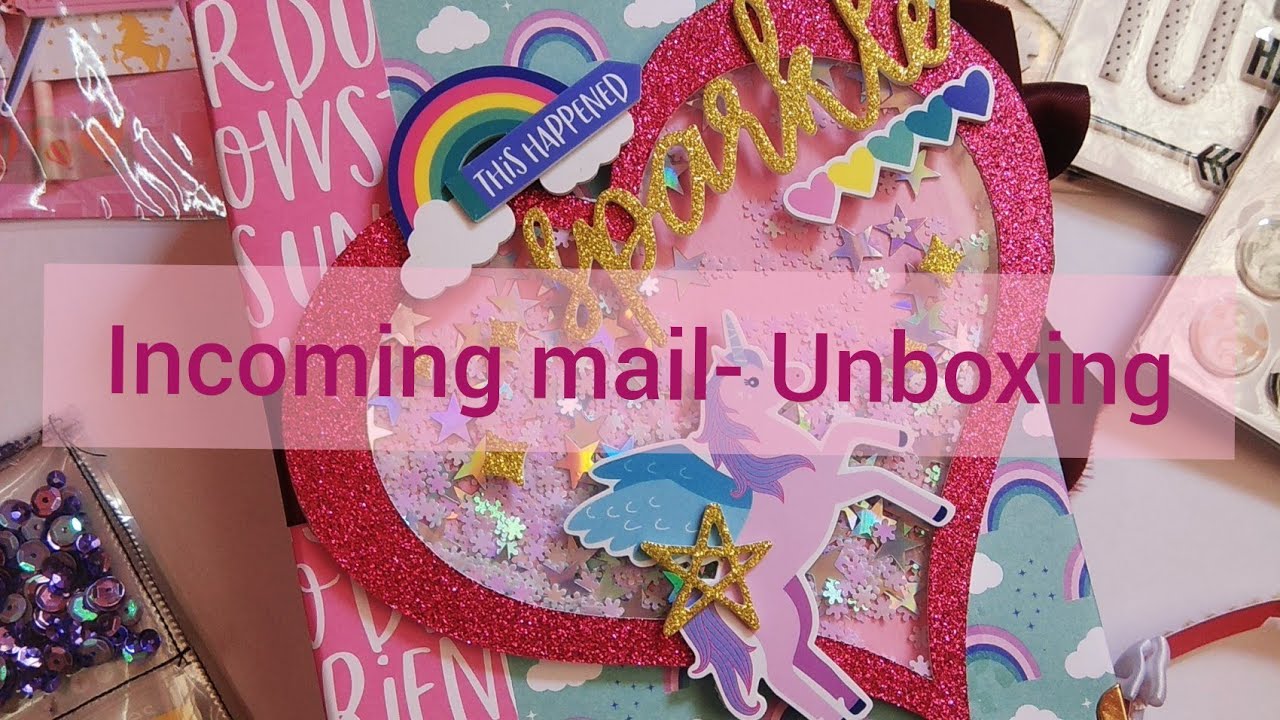 Incoming Mail - Unboxing💕 - YouTube