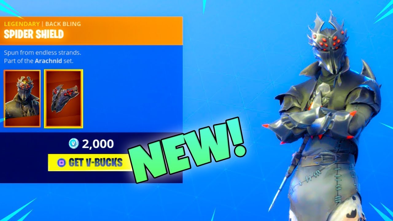 NEW! BLACK KNIGHT V2 SKIN!! *Spider Knight/Arachne* (New Item shop ...
