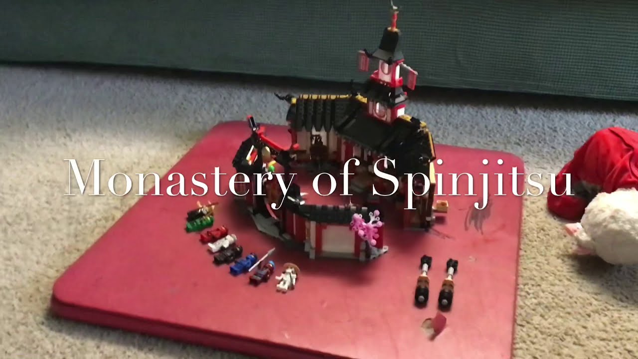LEGO Ninjago Monastery of Spinjitsu LEGO set - YouTube