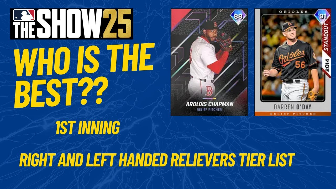 Who is the BEST Reliever in MLB the Show 25 RIGHT NOW - YouTube