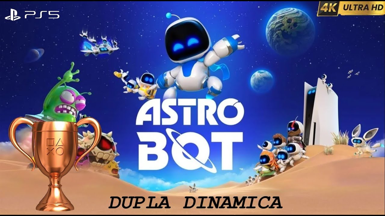 ASTRO BOT - 🏆 DUPLA DINAMICA - ( LARA CROFT e NATHAN DRAKE ) - PS5 - 4K ...