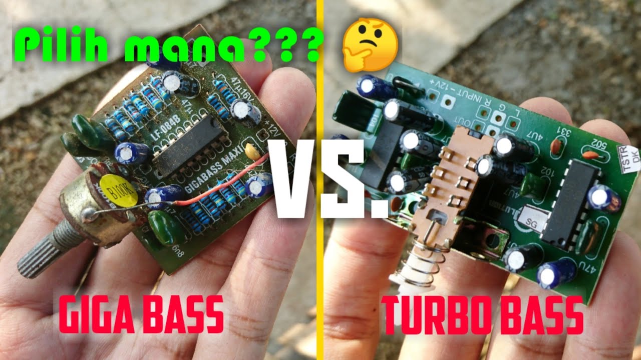 GIGA BASS Vs. TURBO BASS Bagus mana???? - YouTube