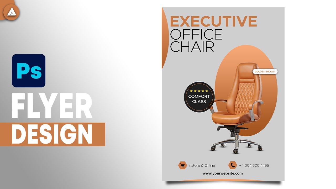 Unbelievable Chair Flyer Design in Photoshop! Unlock the Secrets Now ...