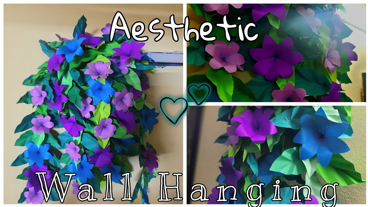 Beautiful Flower Wall Hanging | Cute Wall Mate | Aesthetic Wall Decor ...