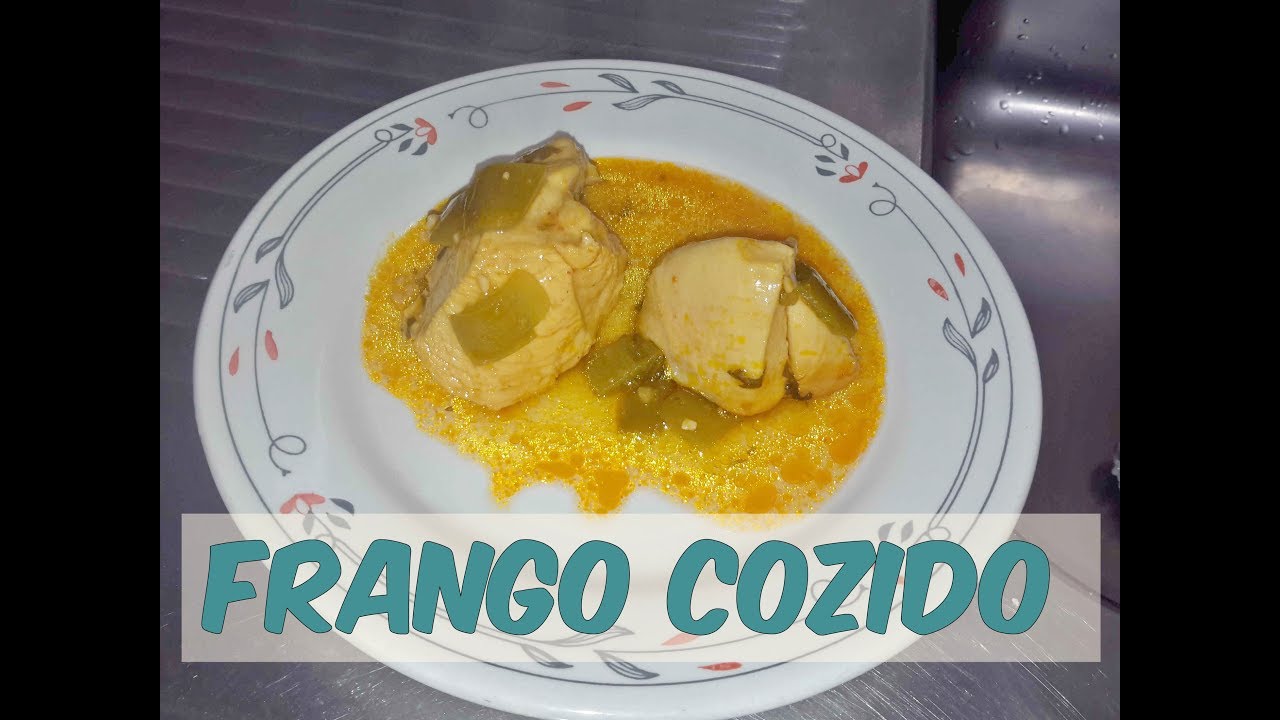 Como fazer FRANGO COZIDO | Receita Rápida - YouTube