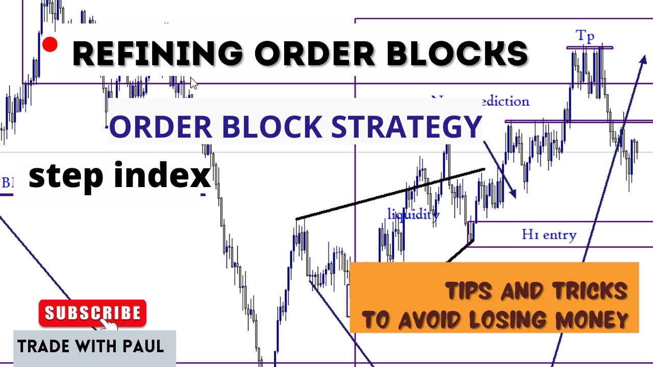 REFINING ORDER BLOCKS (how to trade order blocks ) || Highly Profitable ...