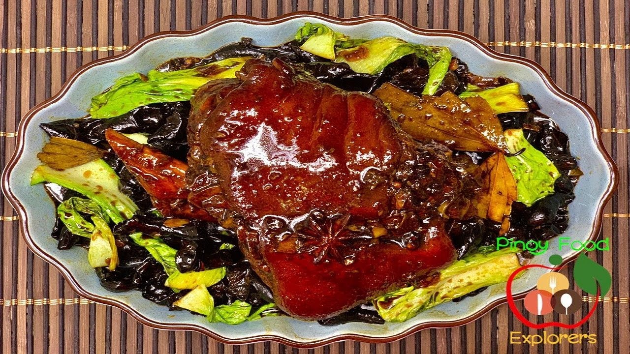 Patatim | Braised Pork with Black Fungus & Bok Choy | Pinoy Food ...