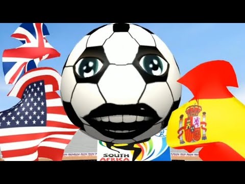 World Cup 2010 - Wavin' Flags & Singing Soccer Balls - Animated Clip ...