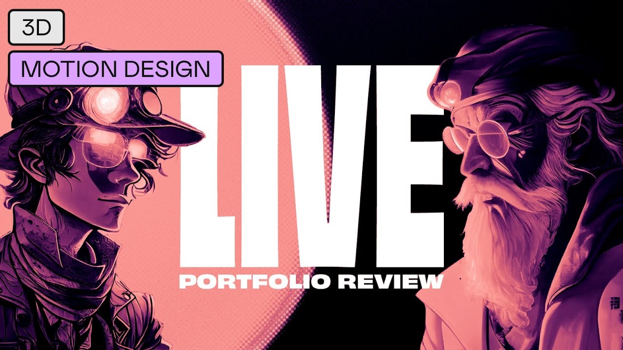 Pro Graphic Designer Reviews Portfolio #12 - Live Portfolio Review - 3D ...