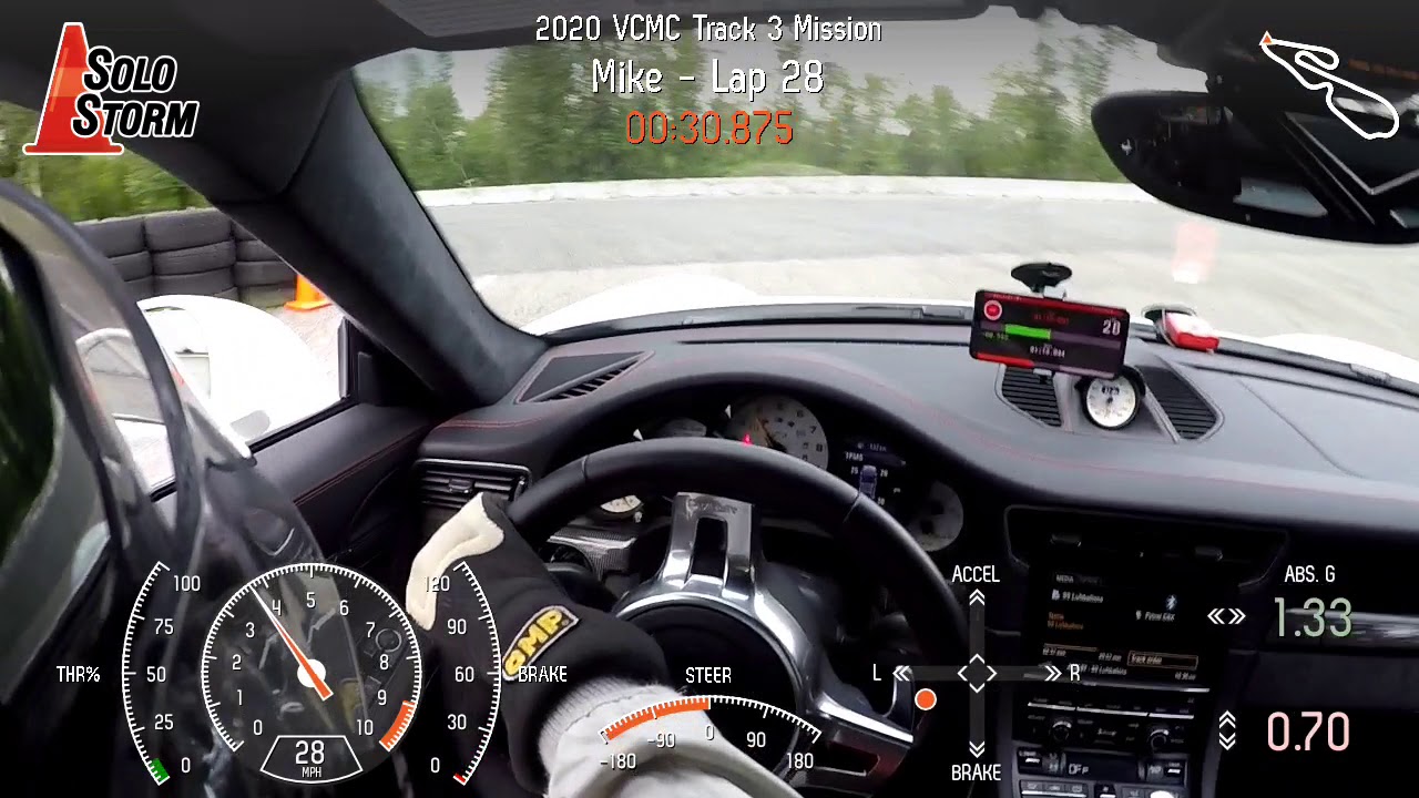 CircuitStorm & SoloStorm Predictive Lap Timer and Coach Demo - YouTube
