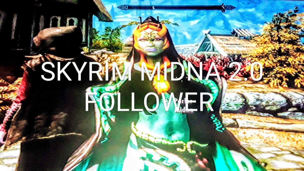 SKYRIM MIDNA 2.0 FOLLOWER - YouTube
