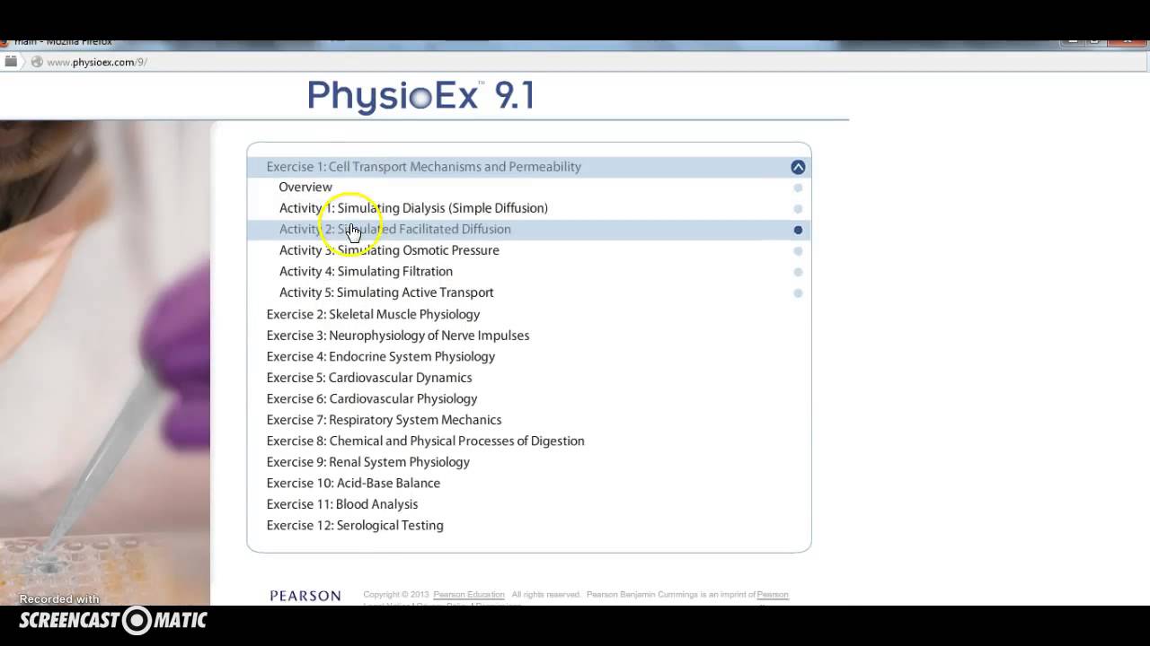 PhysioEx 1 and Pal 1 Recording #2 - YouTube