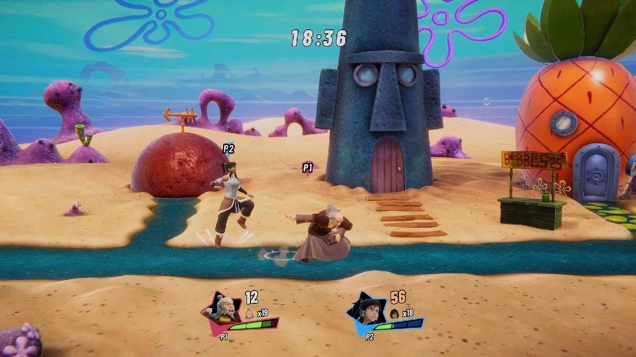 Nickelodeon All-Star Brawl 2: Olha VS Korra Video For Yoshi Tube To See ...