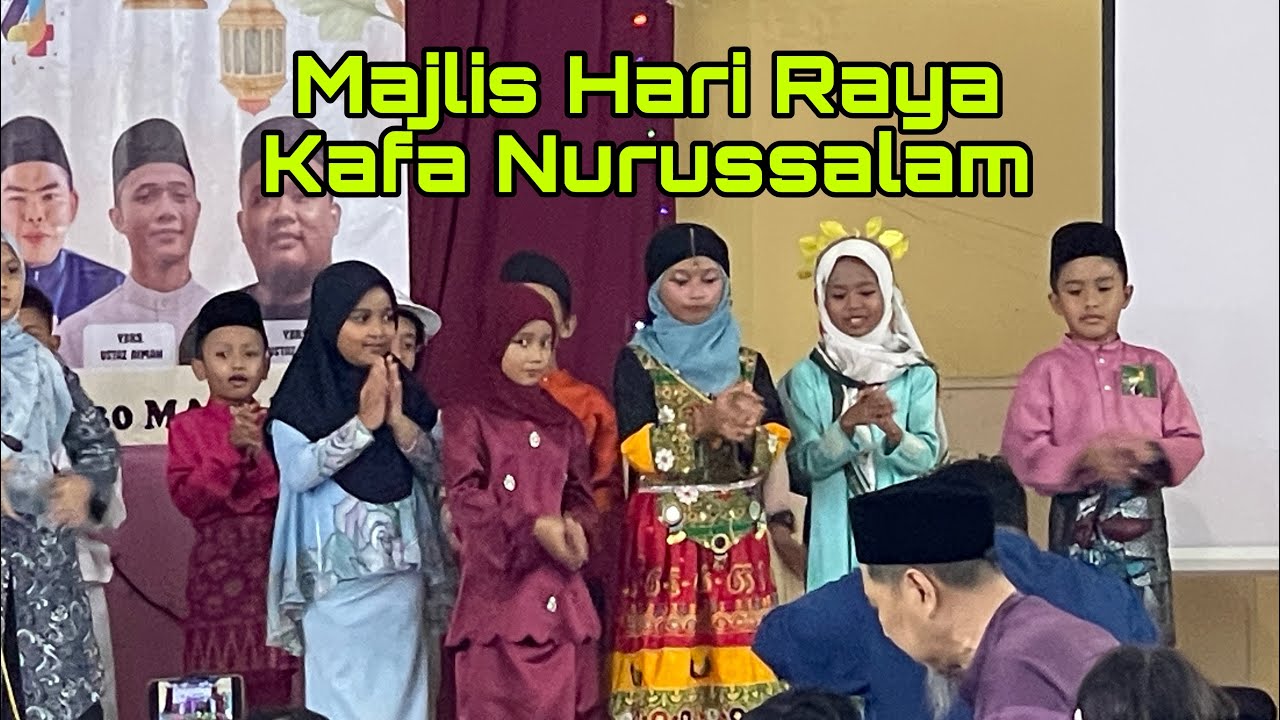Persembahan Aliya di Majlis Hari Raya Aidilfitri Kafa Nurussalam - YouTube