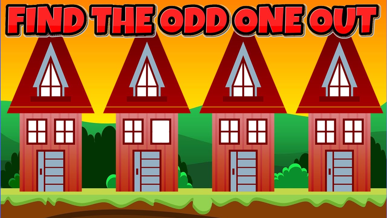 Find The Odd One Home Out - YouTube