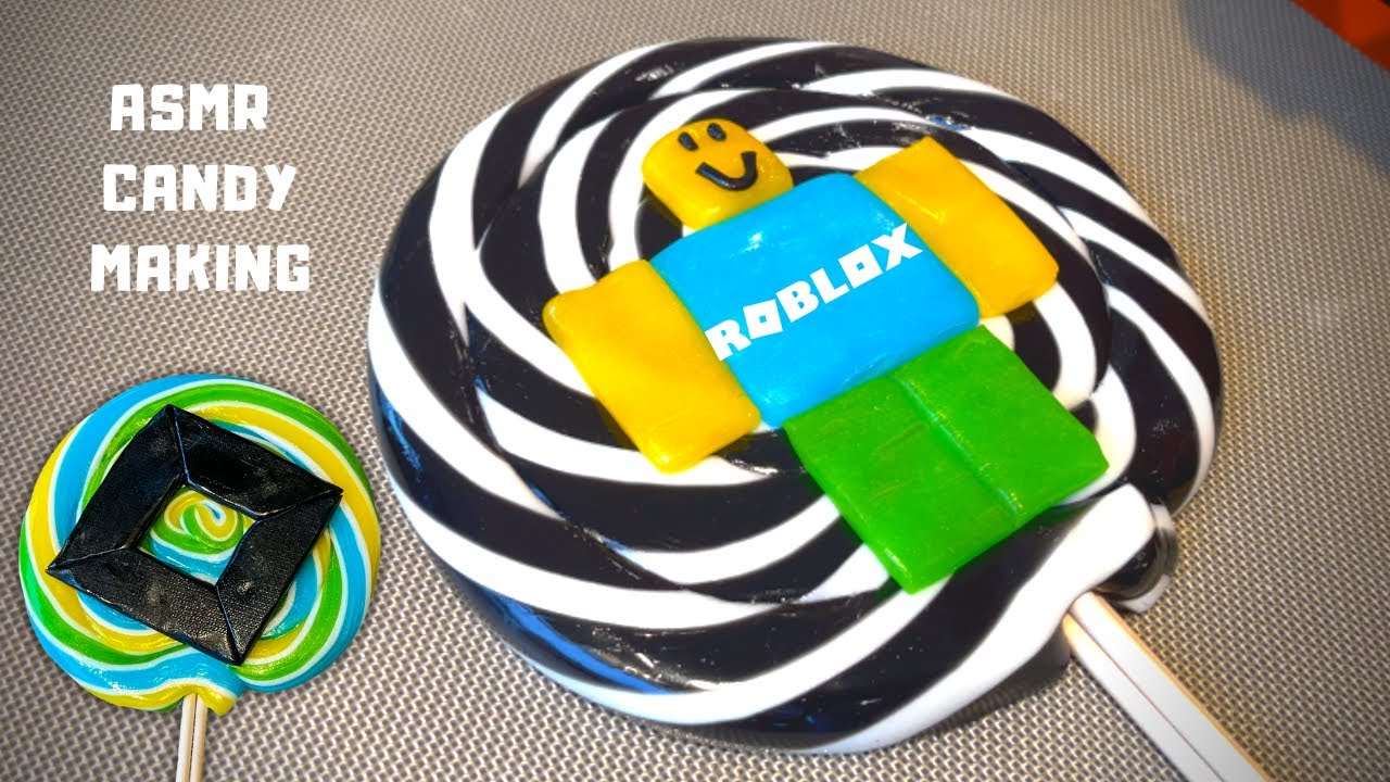 ASMR Satisfying Candy Making - Roblox Lollipops - YouTube