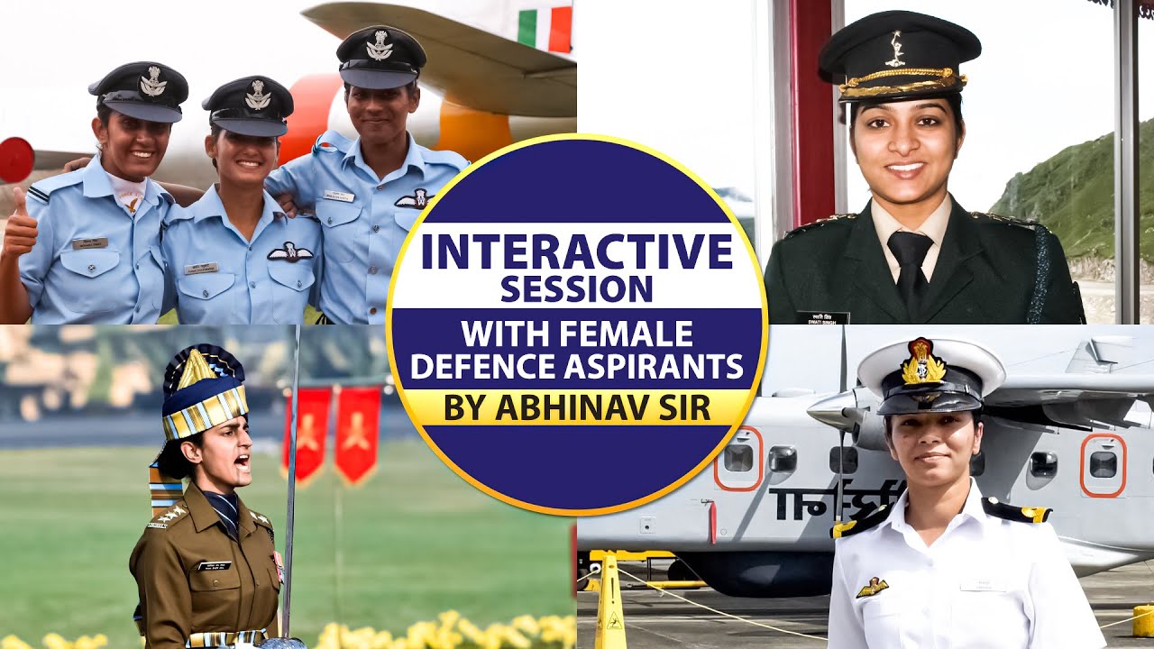 Interactive Session with Female Defence Aspirants of Trishul Defence ...