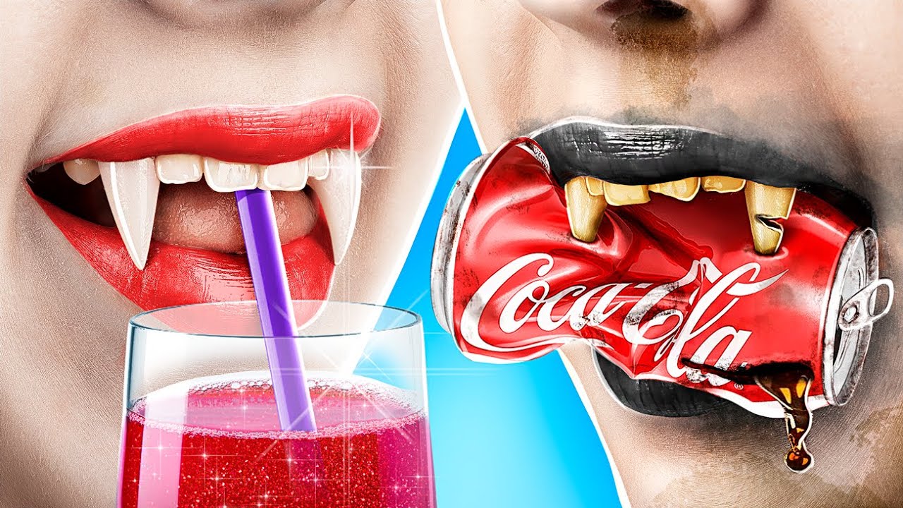 Poor Vampire Student Vs Rich Vampire Student - YouTube