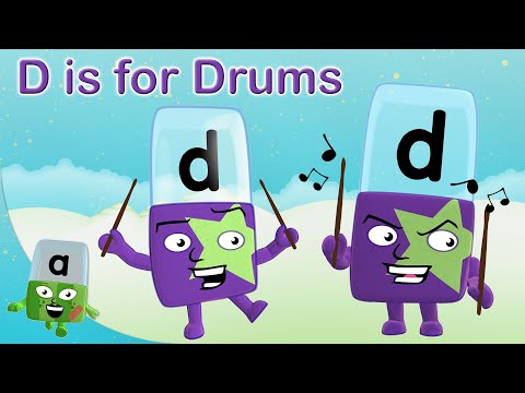 @Numberblocks - D is for Drums! 🥁 | Learn to Count | @Blocks-Universe