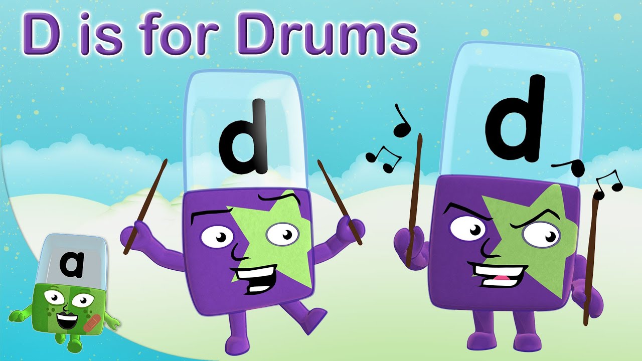 @Numberblocks - D is for Drums! 🥁 | Learn to Count | @LearningBlocks ...