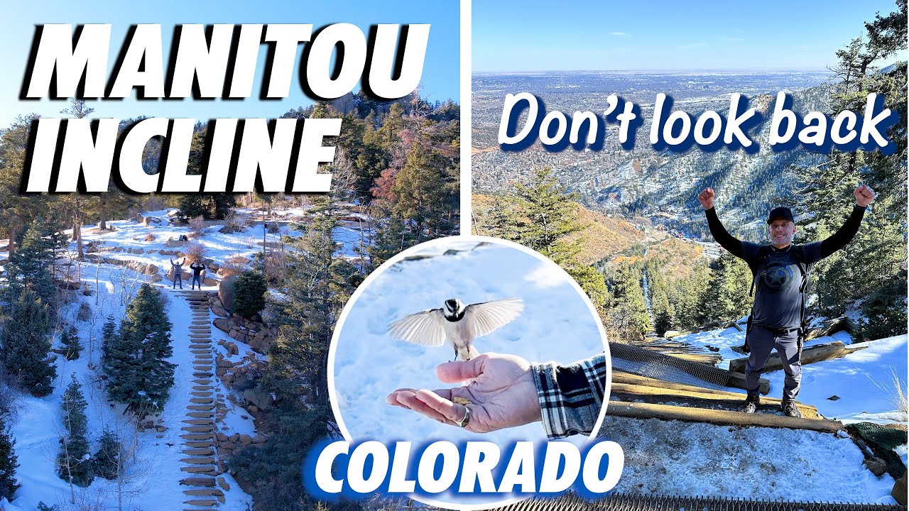 Colorado's STEEPEST Hike- Manitou Incline | EPIC Winter Hike - Survival ...