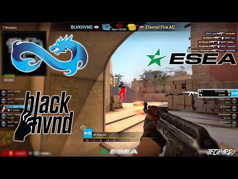 ÇEKİŞMELİ MAÇ! - ETERNAL FIRE AC vs. BLVKHVND (BO1) ESEA MAIN LİG