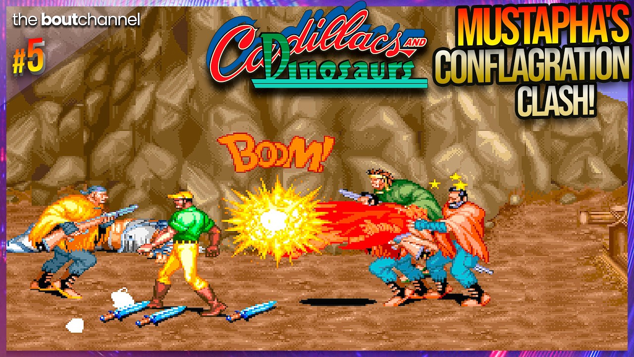 Cadillacs and Dinosaurs (Arcade Gameplay, "Mustapha Cairo", ep.5) ㅡ ...