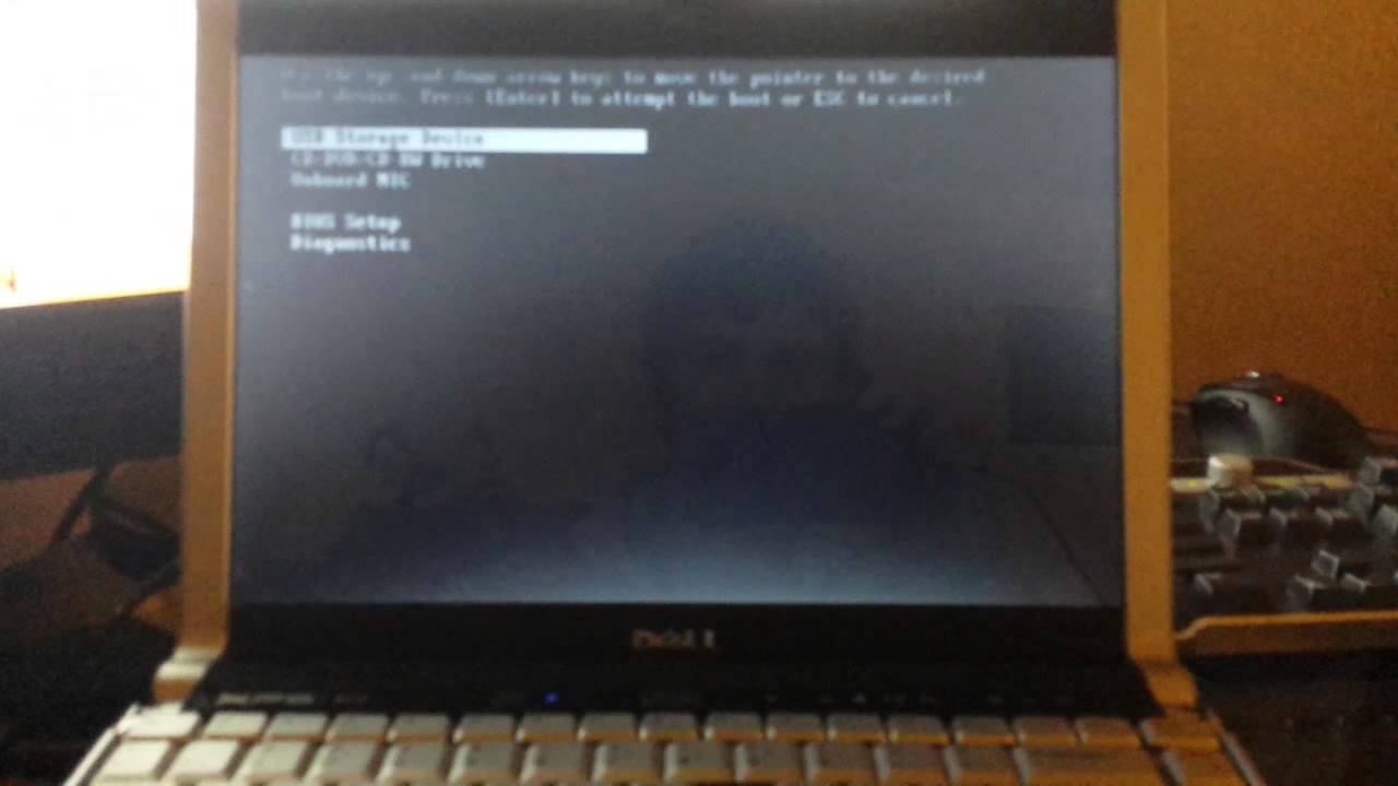 xps m1330 bio fail with boot error system - YouTube