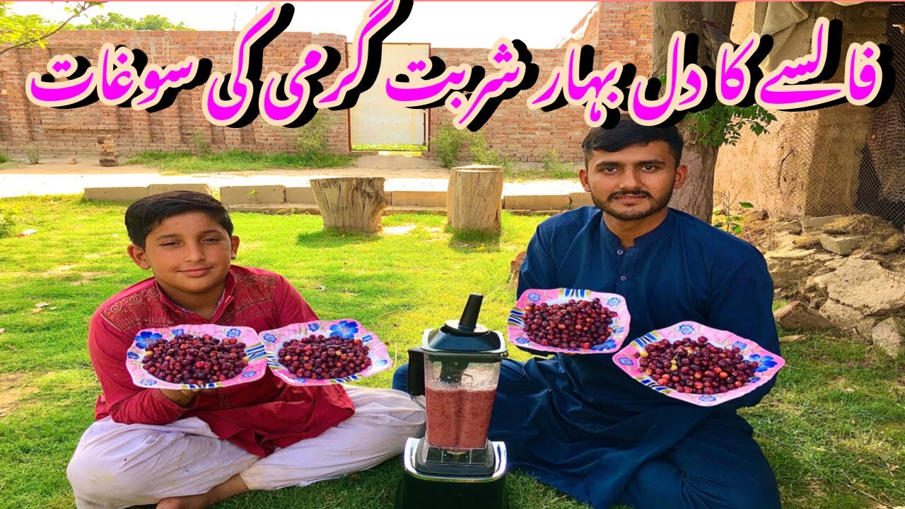 Falsa Sharbat Recipe | Special Falsa Drinks | Falsa Recipe | Samar ...