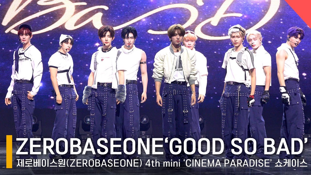 제로베이스원(ZEROBASEONE), Title ‘GOOD SO BAD(굿 소 배드)’ 쇼케이스 무대 Showcase Stage ...