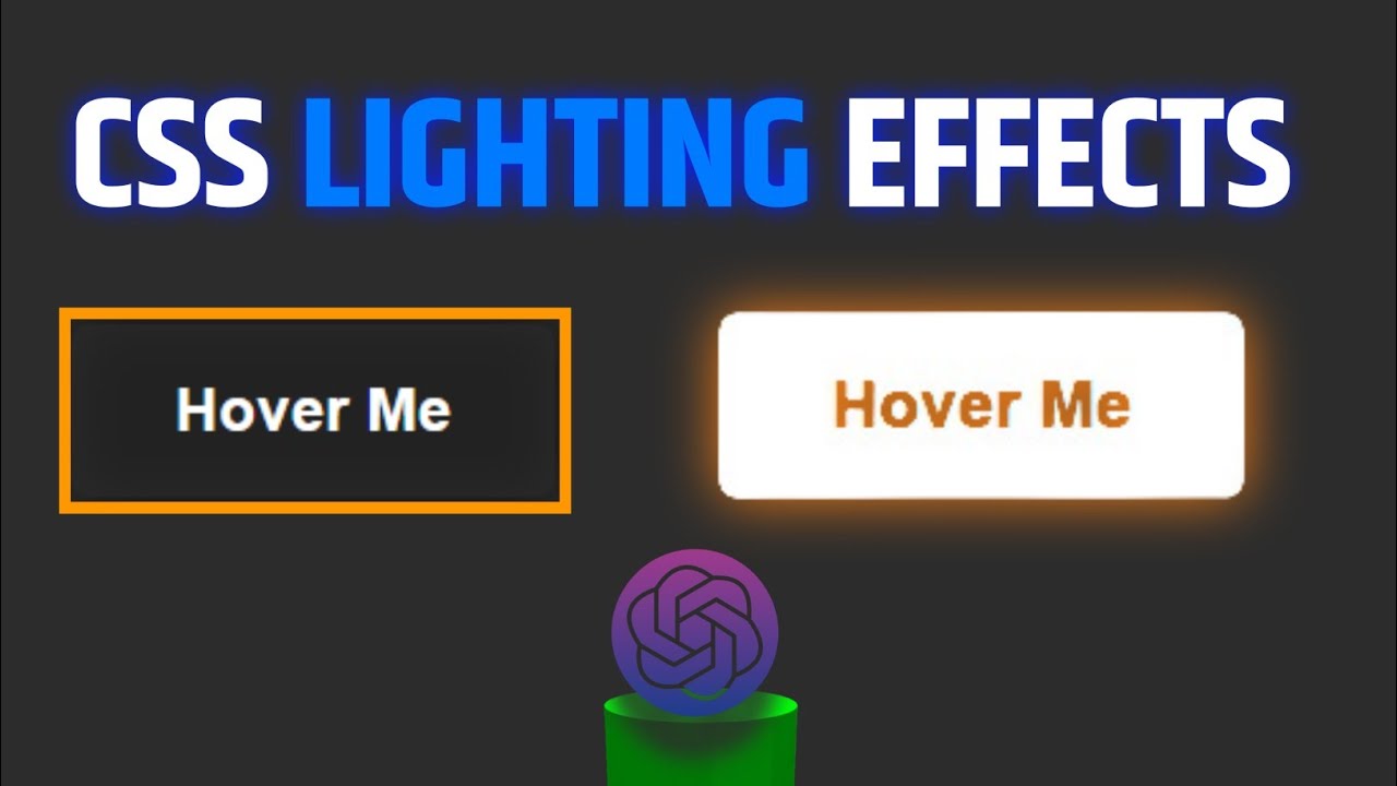 Create Animated Glowing Effects Button with ChatGPT 2025 | Stunning CSS ...