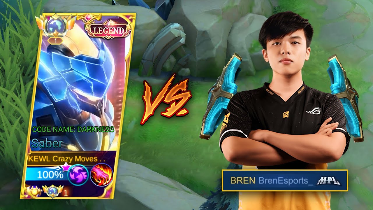 CRAZY MOVES VS BREN FLAPTZY | TOP GLOBAL SABER VS M2 WORLD CHAMPION ...