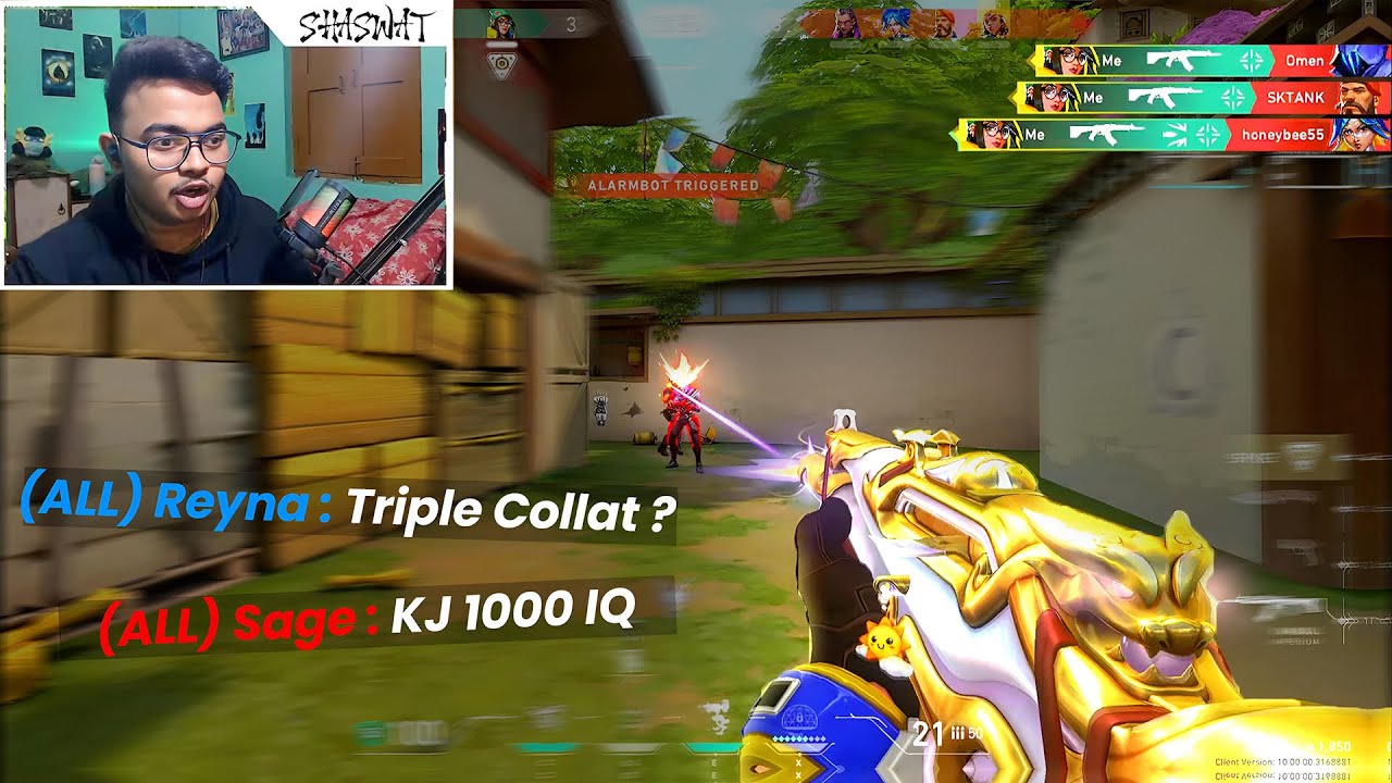 My First Triple Collat In Valorant 🤯! - YouTube