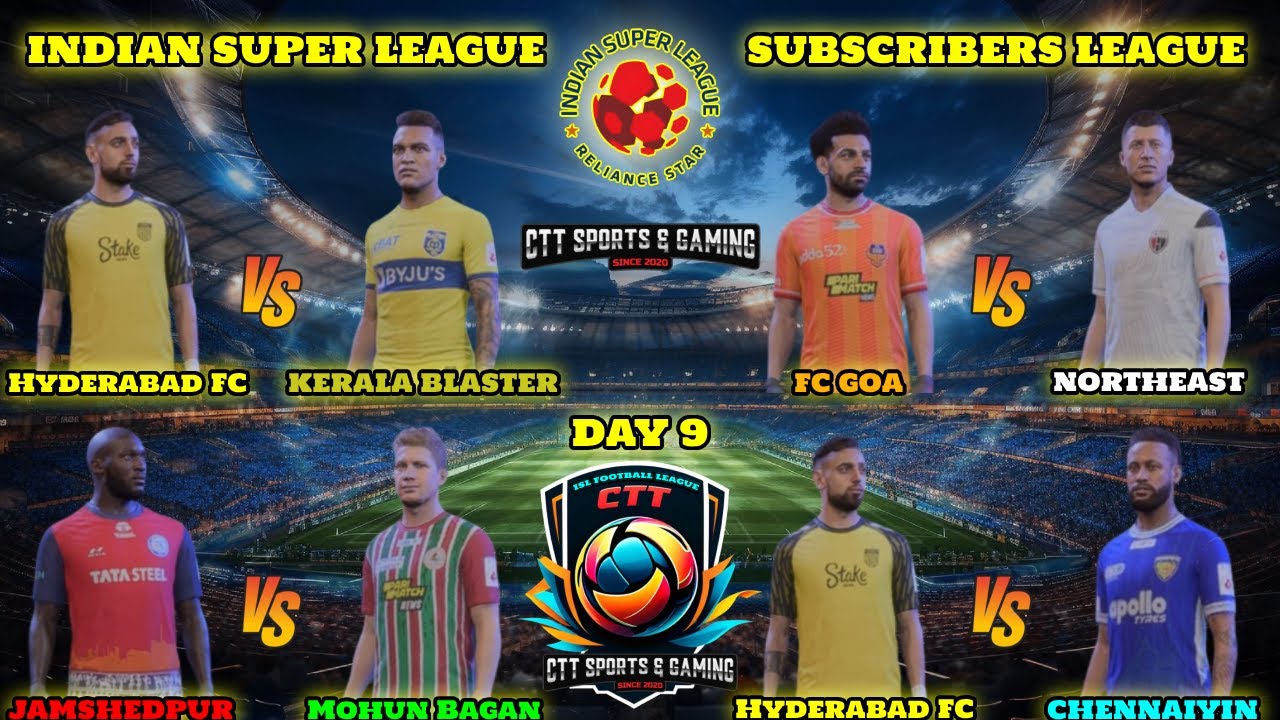 CFC vs HFC ! HFC vs KBFC ! FCG vs NEUFC ! JFC vs MBSG | ISL Subscribers ...