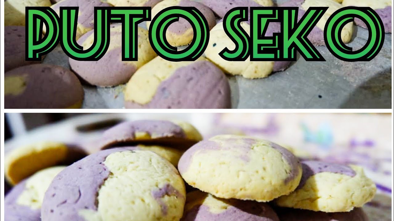 PUTO SEKO(Pinoy Cookies)/ Easy Recipe with a Twist/Negosyo Recipe - YouTube