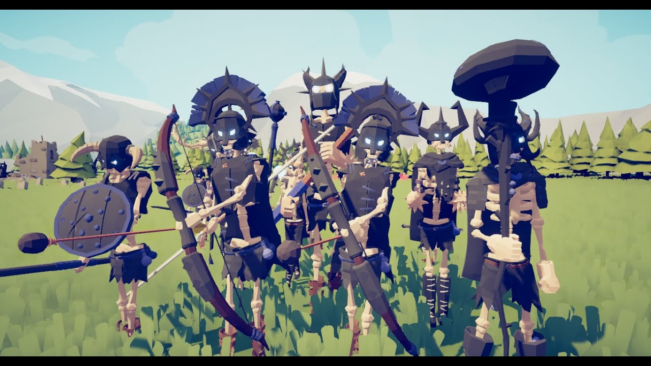 Dreaded faction VS Orcs&Goblin faction - Totally Accurate Battle ...
