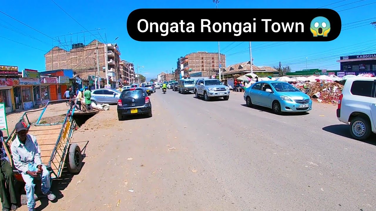 Ongata Rongai Town 😱, Kenya. - YouTube