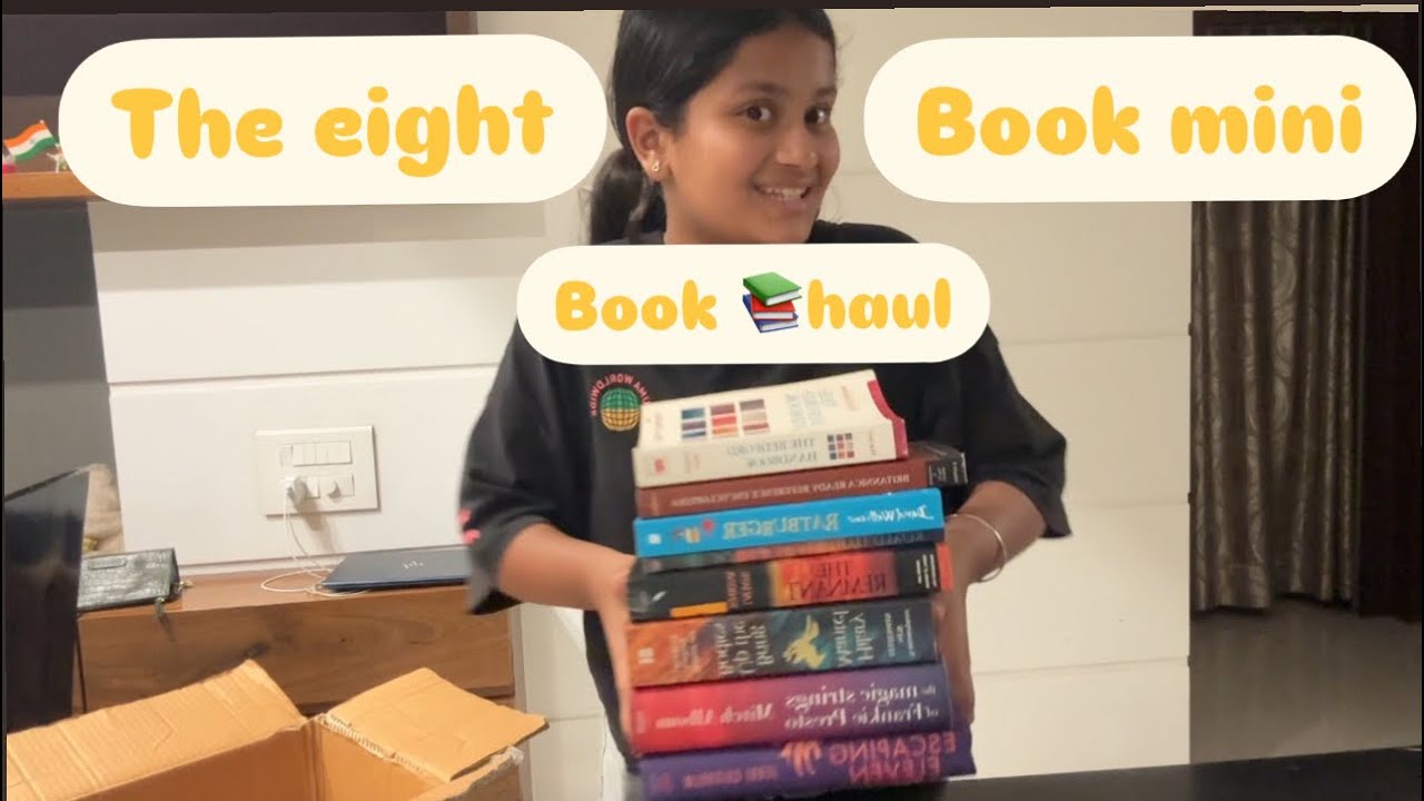 The eight book 📕 mini book 📖 haul. - YouTube