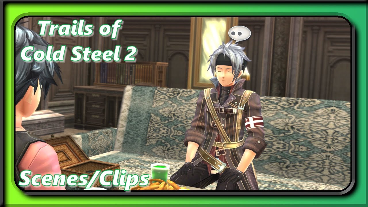 Rean & Crow Scene | Crow Armbrust's Past | Trails of Cold Steel 2 PS5 ...