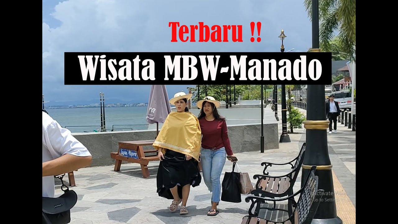 Manado 2023, Malalayang Beach Walk (MBW) update 16 Maret 2023, Wisata ...